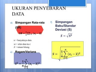 Statistika XI SMA | PPTX