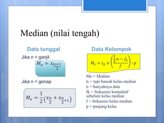 Statistika XI SMA | PPTX
