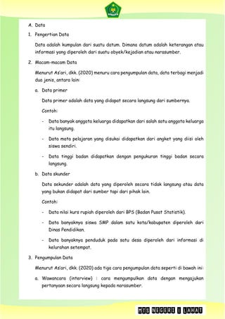 Penyajian Data (Bagian 1) | PDF