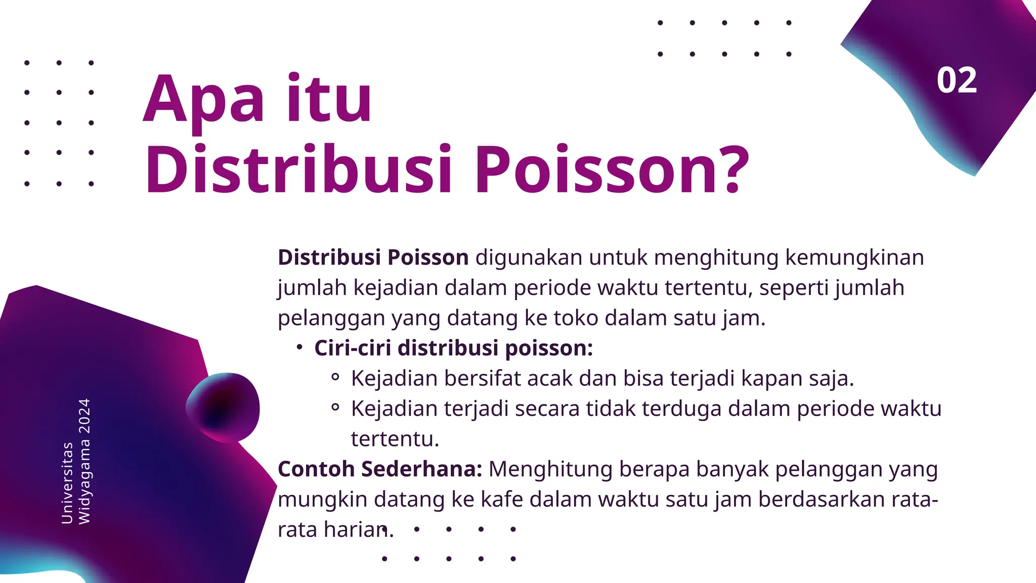 STATISTIKA - 6: Distribusi Probabilitas: distribusi binomial dan ...
