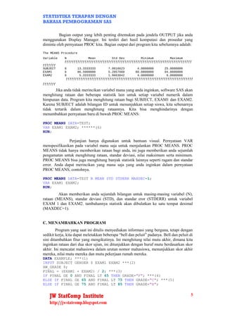 Statistika terapan-dengan sas | PDF