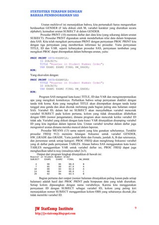 Statistika terapan-dengan sas | PDF
