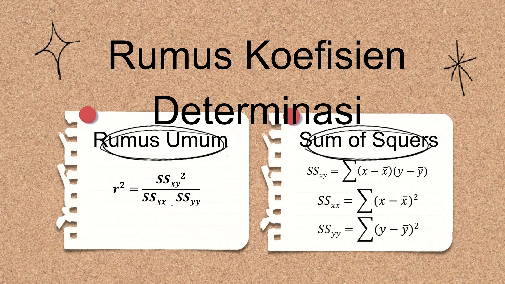 Statistika Analisis Korelasi (Korelasi Product Moment dan Koefisien ...