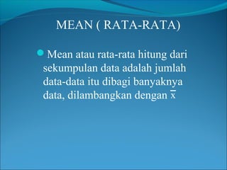 Statistika dan diagram batang | PPT