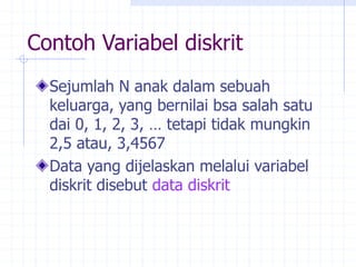 Statistika dan probabilitas | PPT