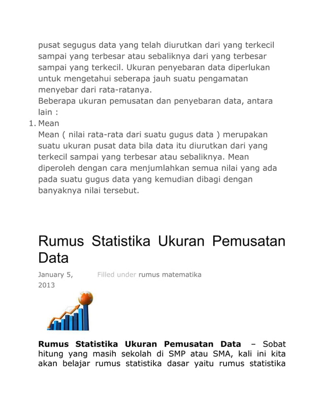 Statistika deskriptif | PDF