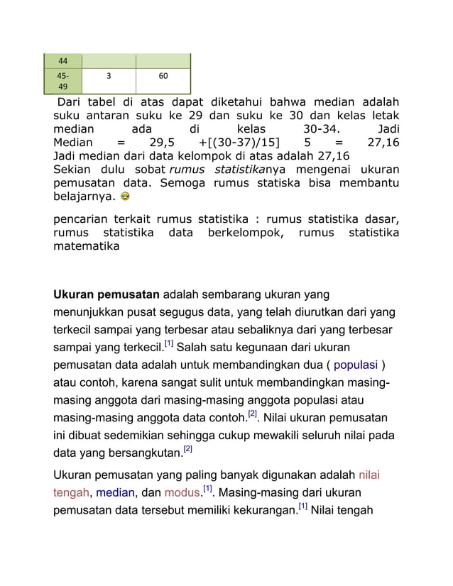 Statistika deskriptif | PDF