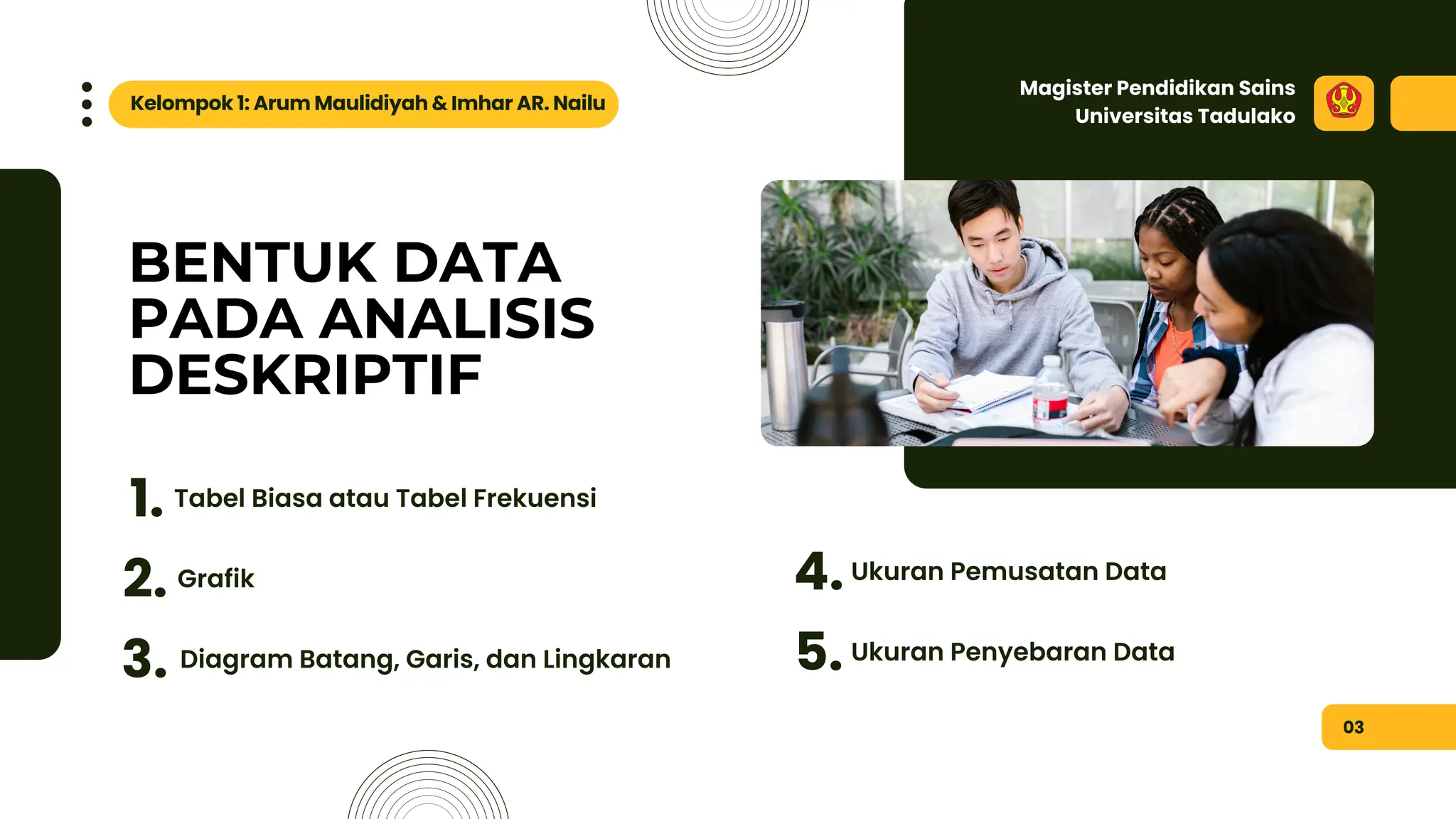 STATISTIKA - ANALISIS DESKRIPTIF DALAM STATISTIK | PPT