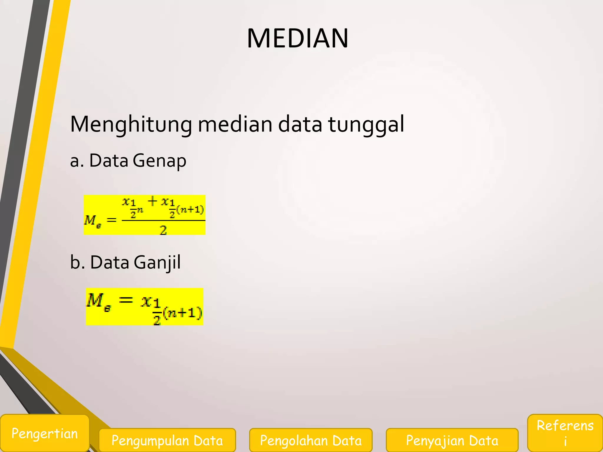 Statistika Matematika kelas X | PPTX