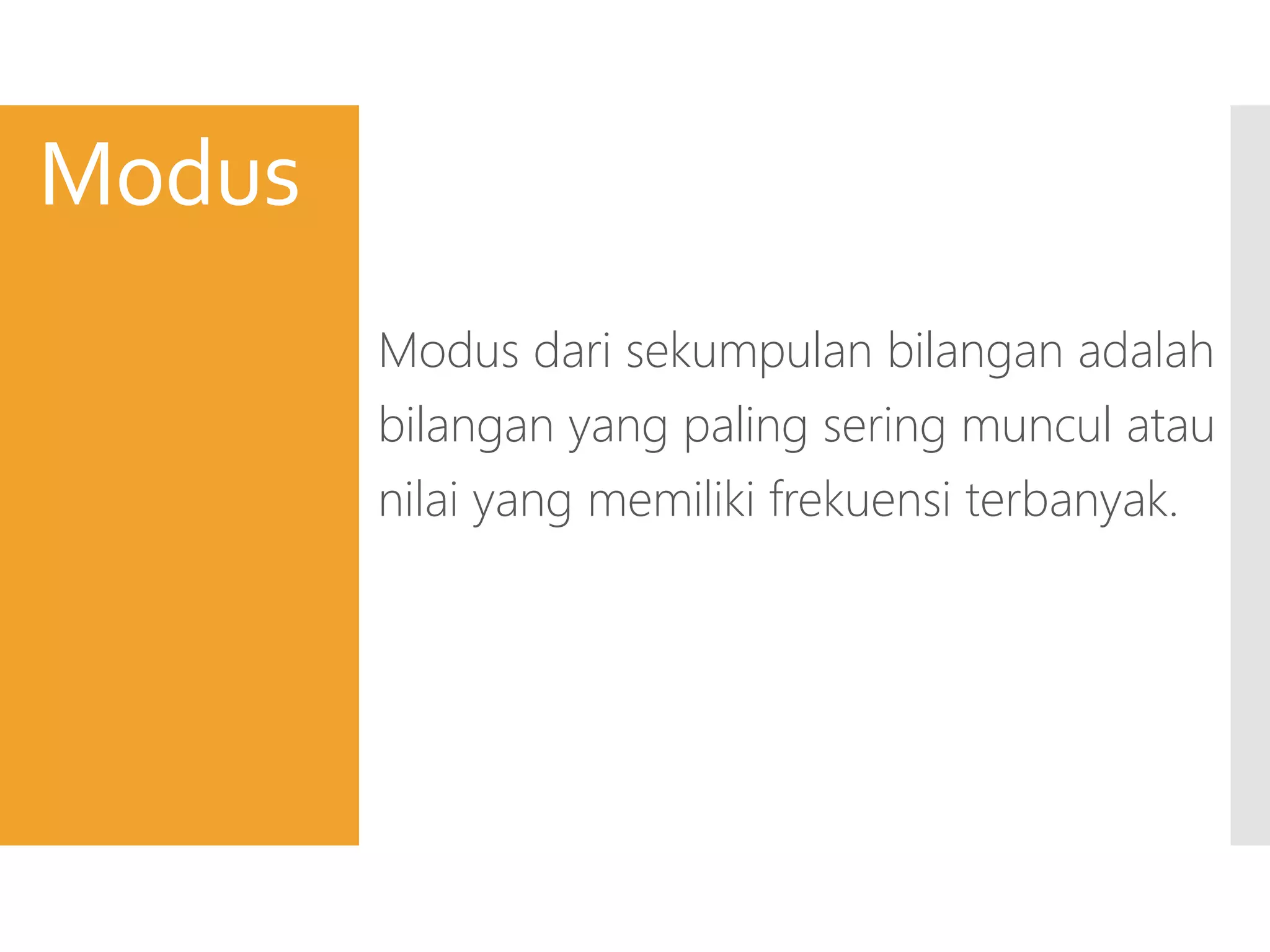 Statistika Matematika kelas X | PPTX