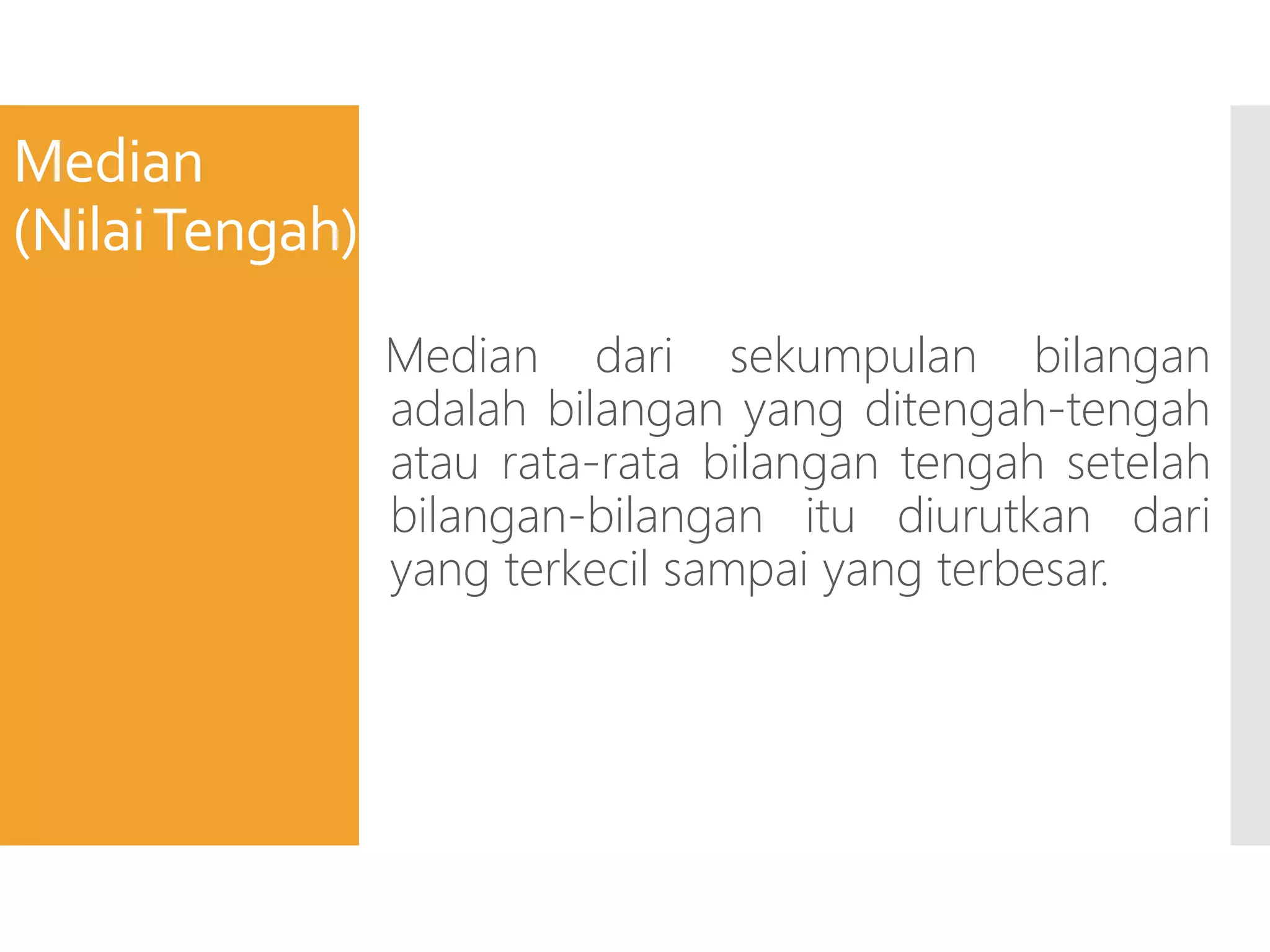 Statistika Matematika kelas X | PPTX