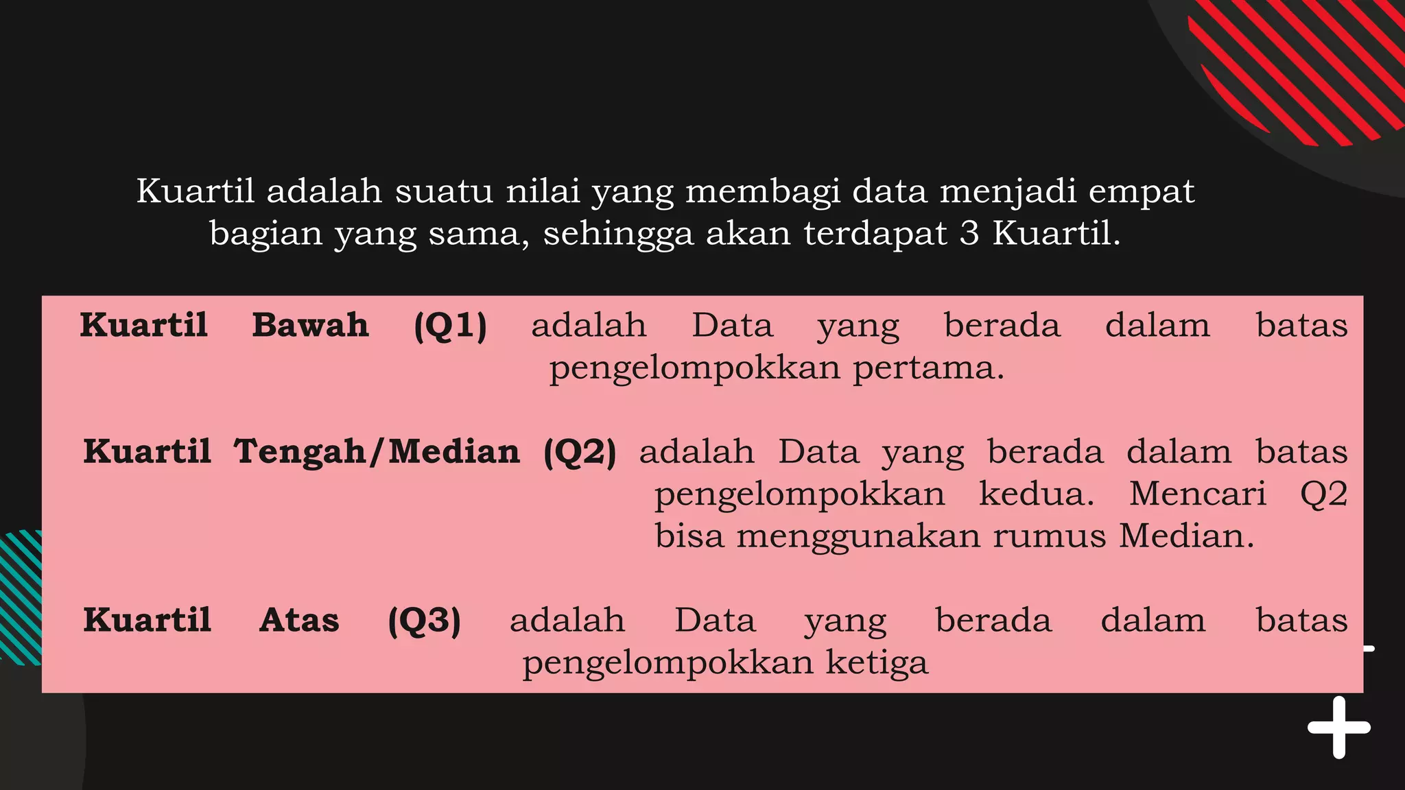 STATISTIKA (Ukuran Penyebaran Data) - Pertemuan 3 | PPTX