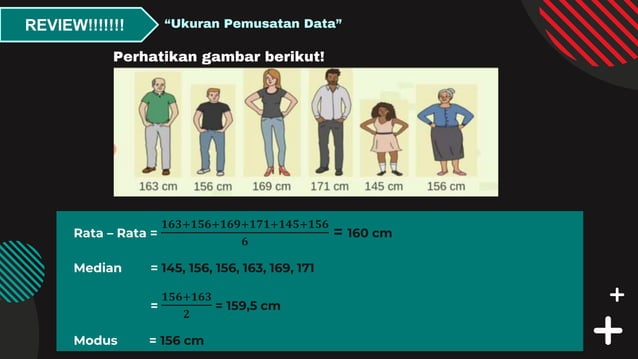 STATISTIKA (Ukuran Penyebaran Data) - Pertemuan 3 | PPTX