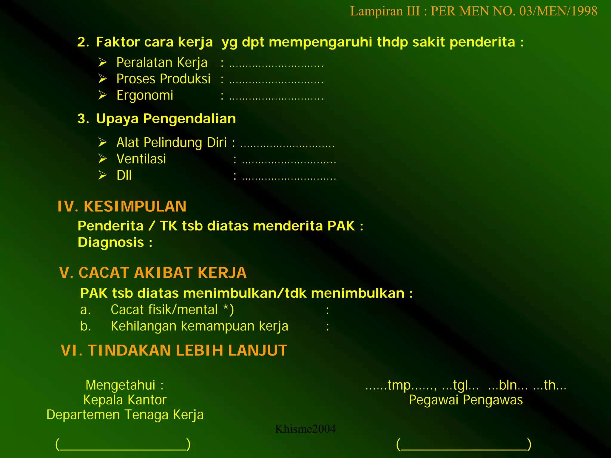 Statistik dan analisa k3 | PDF