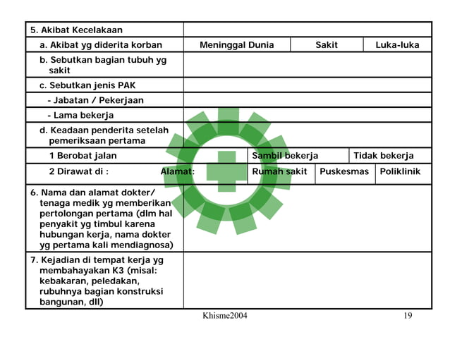 Statistik dan analisa k3 | PDF