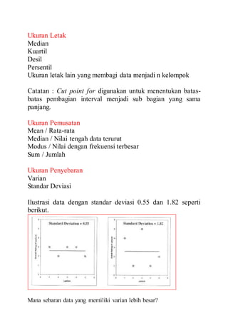 Statistik deskriftif | DOCX