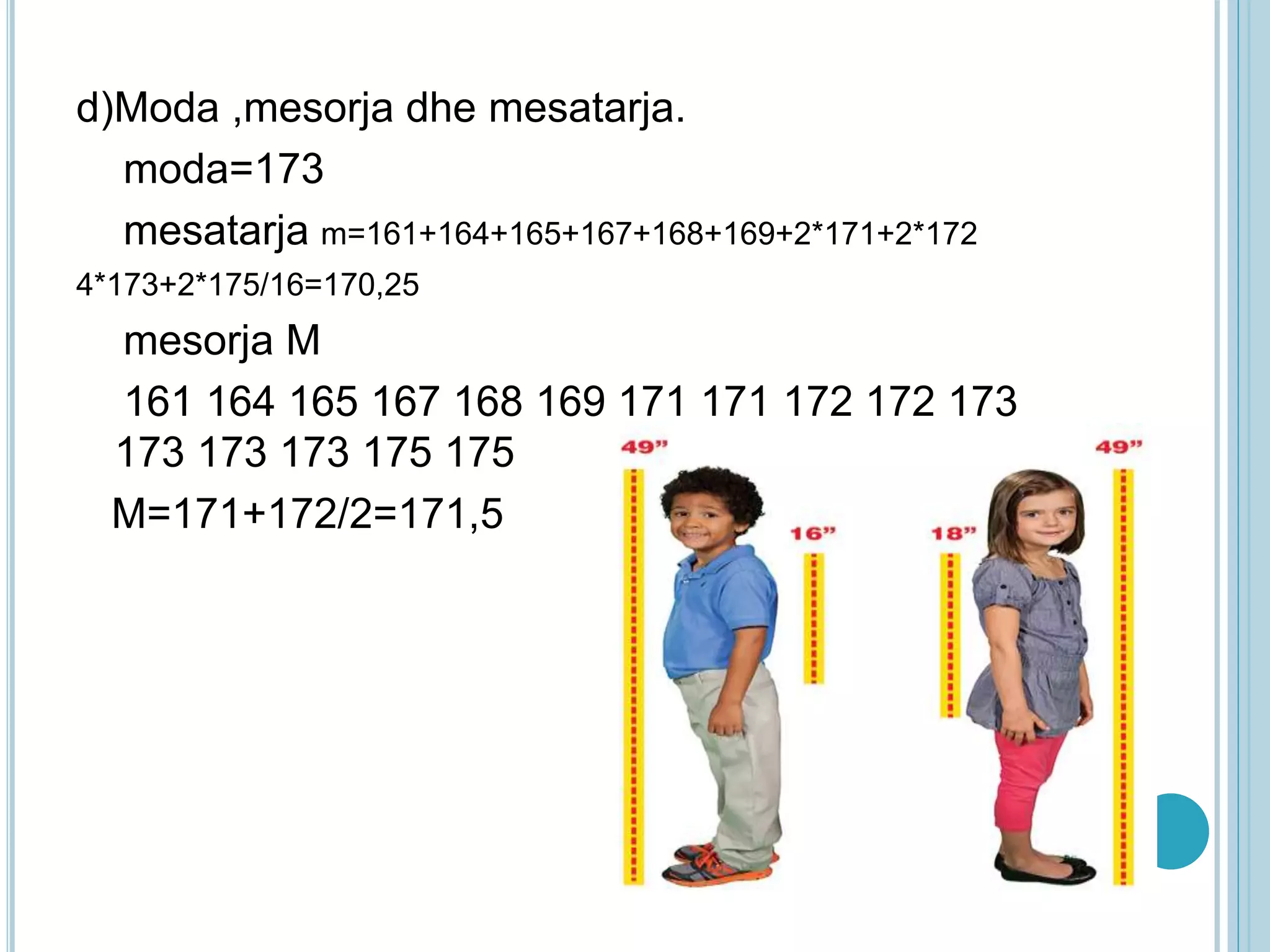 Statistike dhe probabilitet | PPTX