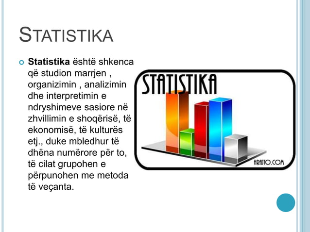 Statistike dhe probabilitet | PPTX