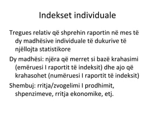 Statistike indekset | PPT
