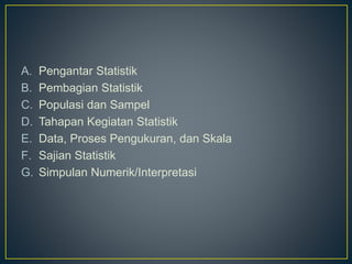 Statistik kesehatan 1 | PPTX