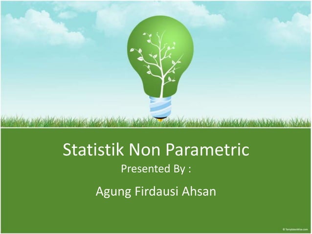 Statistik Non Parametrik | PPTX