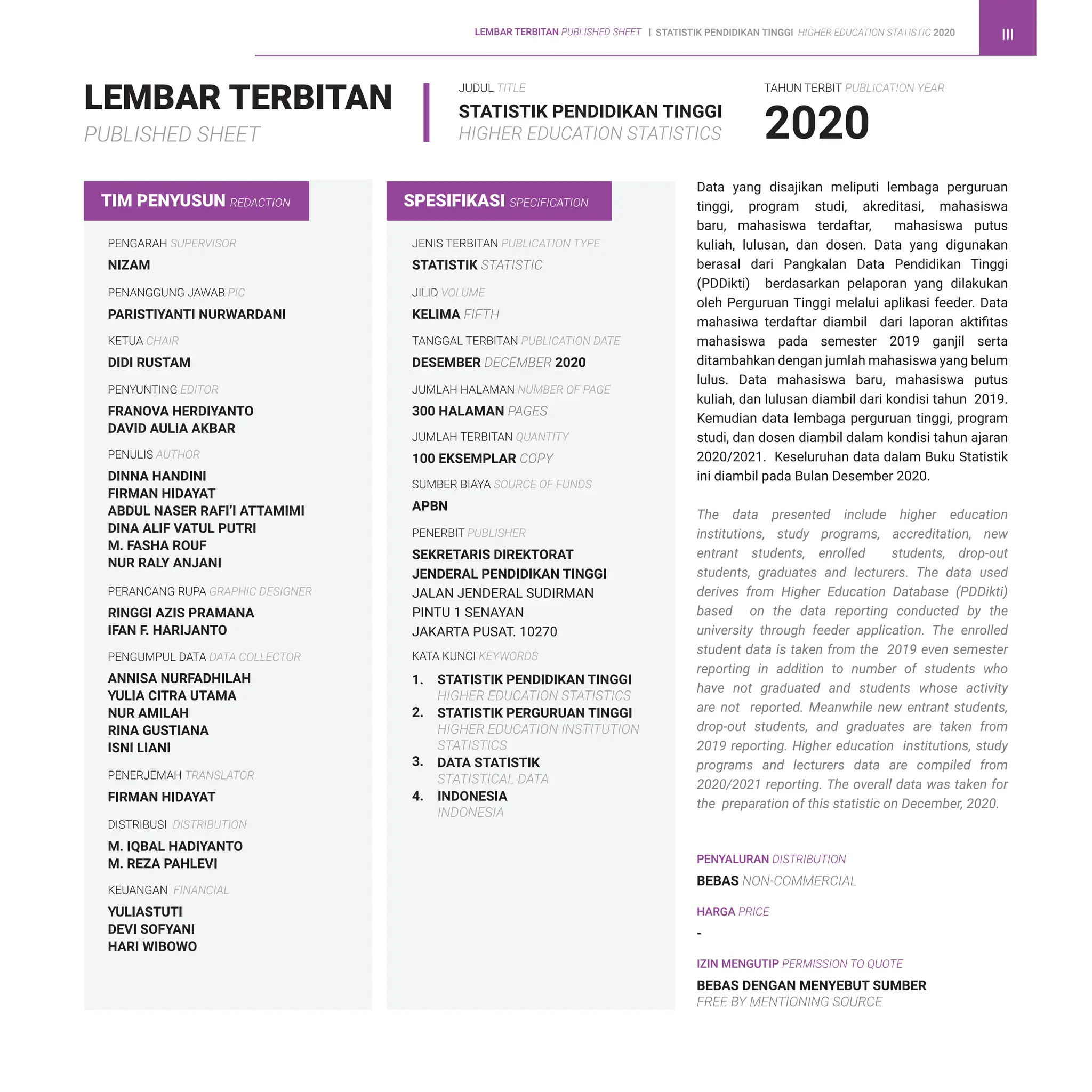 Statistik Pendidikan Tinggi Indonesia 2020.pdf
