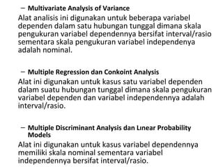 Statistik sbg alat analisis | PPT