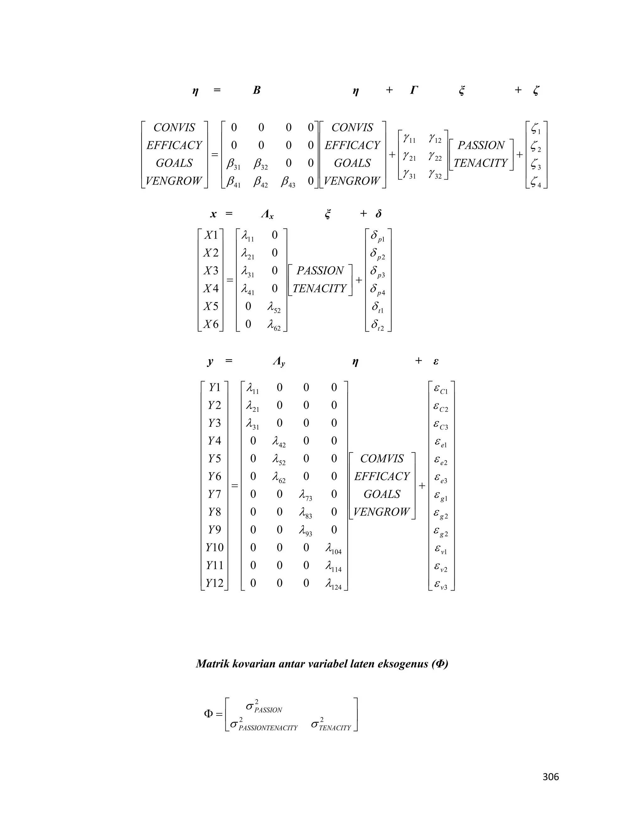 CONTOH DISERTASI METODE SEM | PDF