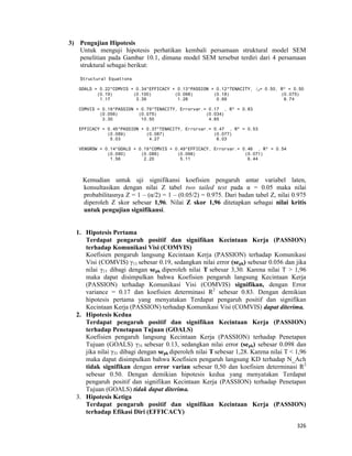 CONTOH DISERTASI METODE SEM | PDF