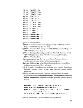 CONTOH DISERTASI METODE SEM | PDF