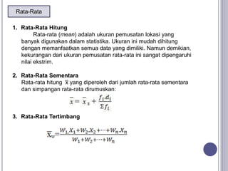 Statistik dan Statistika | PPT
