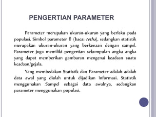 Statistik dan Statistika | PPT