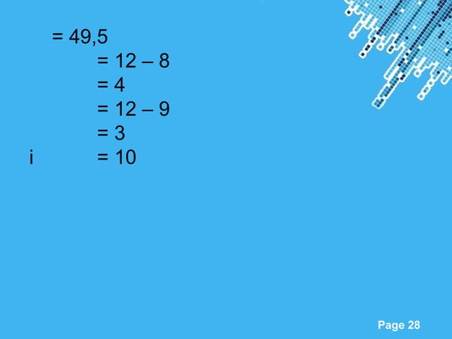 Statistik (ukuran pemusatan data mean, median dan modus). pptx | PPTX