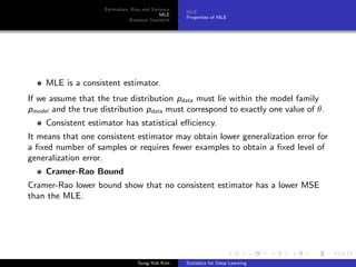 Statistics for deep learning | PDF