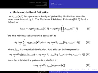 Statistics for deep learning | PDF