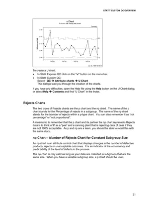Statit customqc overview[1] | PDF