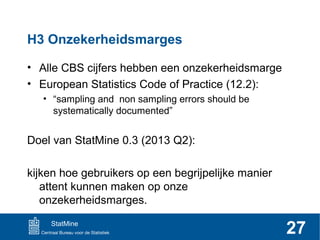 Statmine, Visuele dataexploratie | PPT