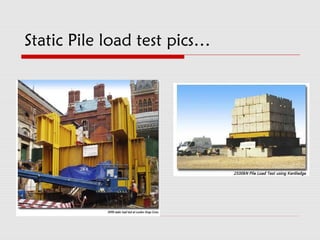 Statnamic testing of soils | PPT