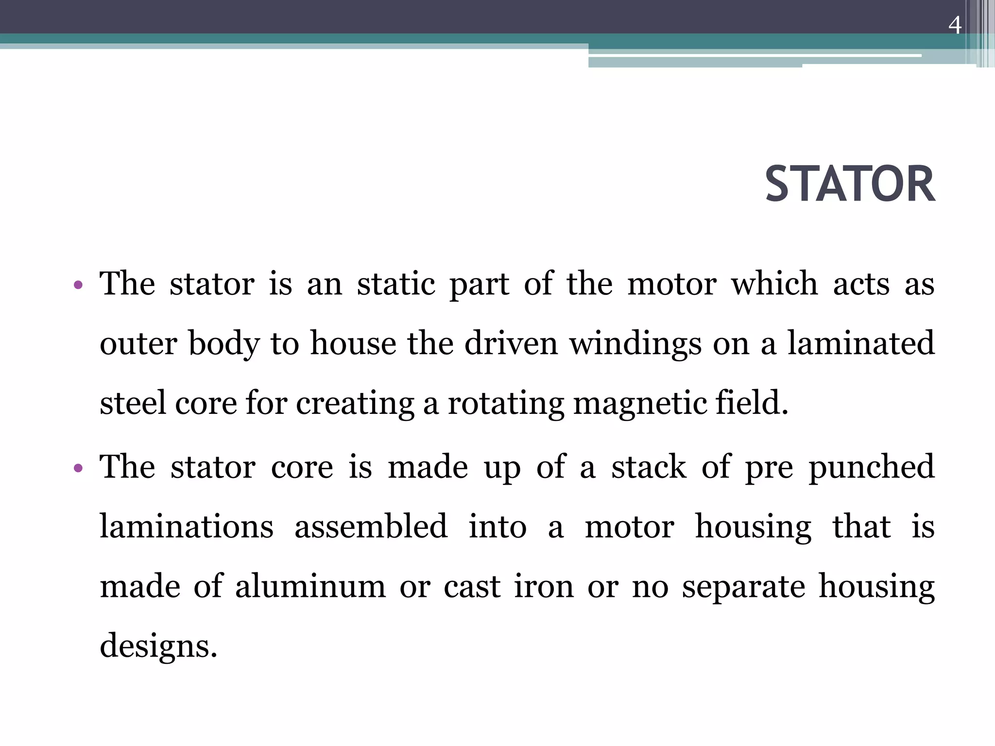 Stator design | PPTX
