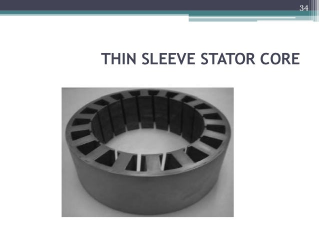 Stator design
