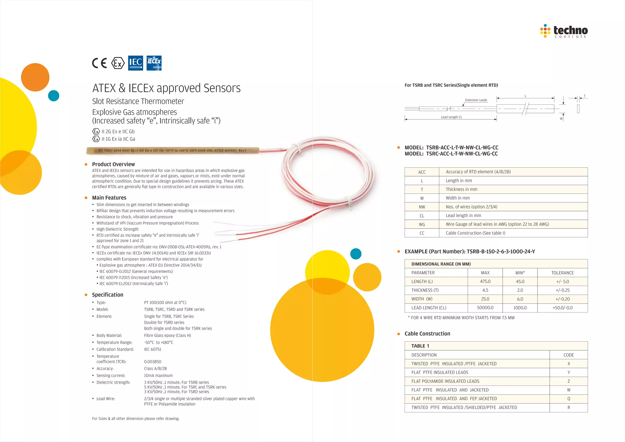 Stator Resistance Temperature Detector (RTD) - Catalog | PDF