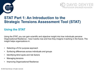 STAT Part 1: An Introduction to the Strategic Tensions Assessment Tool ...