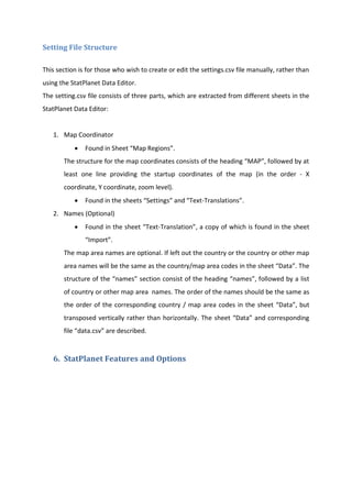 Stat planet - tutorial | PDF