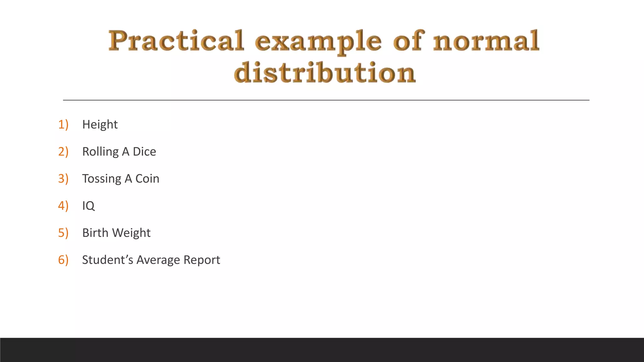 Normal Distribution | PPTX