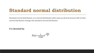 Normal Distribution | PPTX
