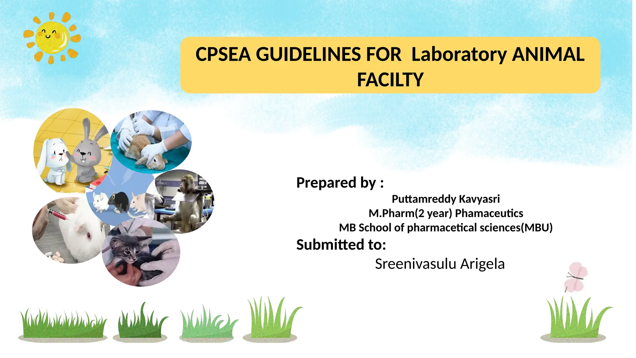 CPSEA guidelines for laboratory animal facilty presentation.pptx