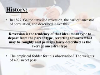 Biostatistics (Regression and Correlation) | PPTX