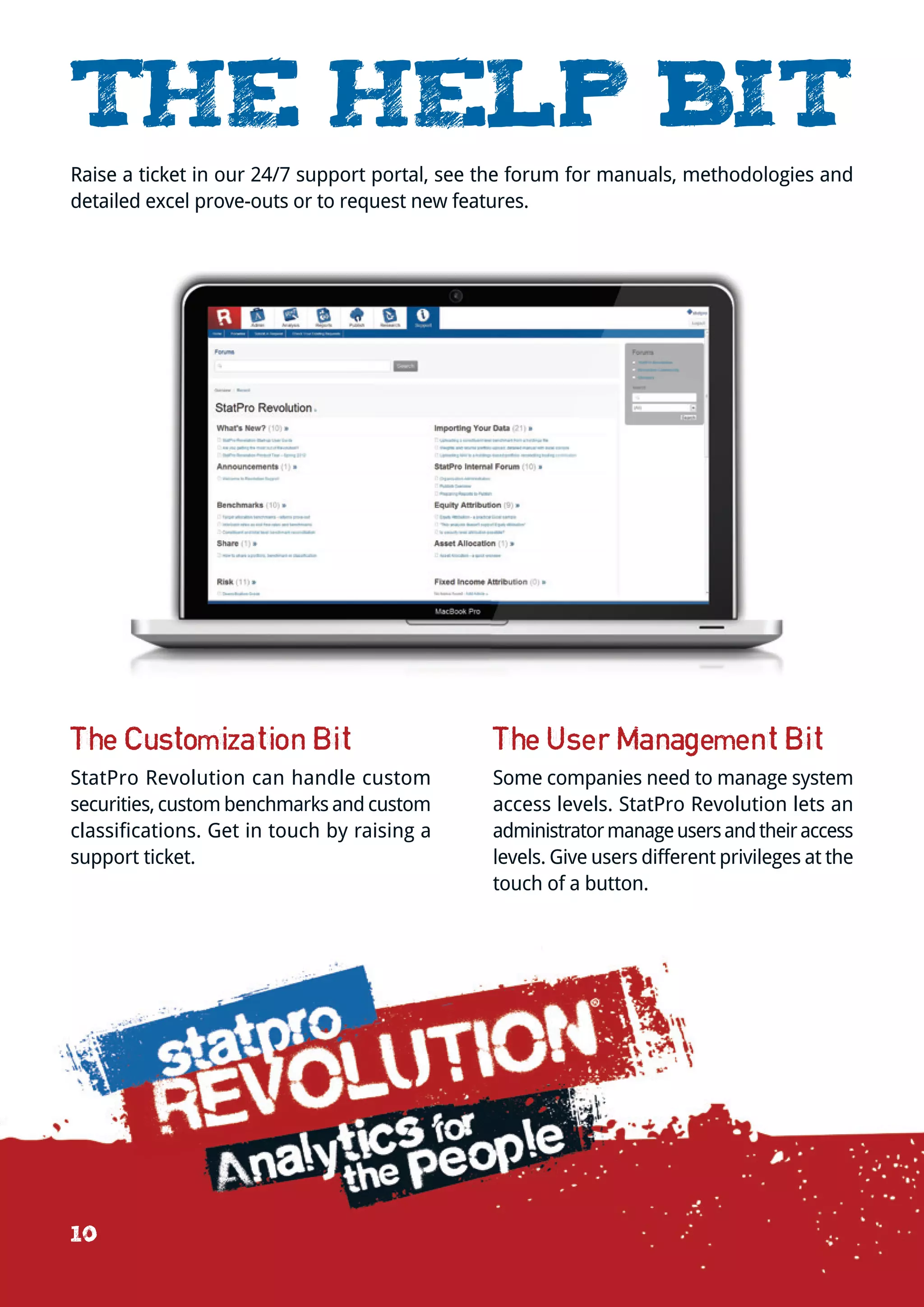 StatPro Revolution brochure - Summer 2012 | PDF | Financial Industry ...