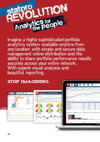 StatPro Revolution brochure - Summer 2012 | PDF | Financial Industry ...
