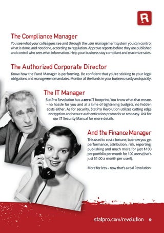 StatPro Revolution brochure - Summer 2012 | PDF | Financial Industry ...